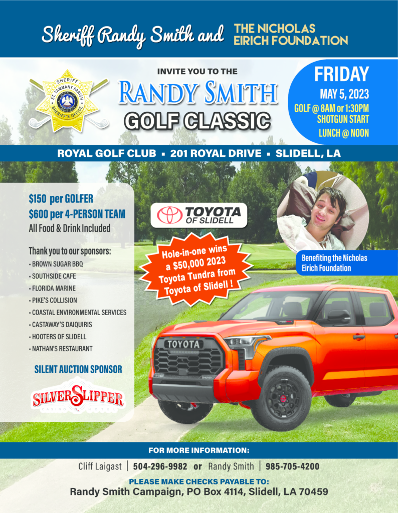 Randy Smith Golf Classic - Re-elect Randy Smith